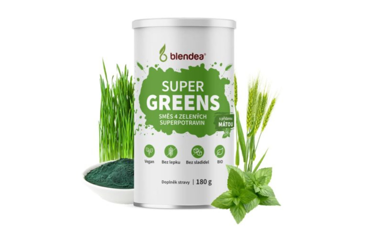 Blendea Supergreens - RECENZE a zkušenosti 2025 | FitRady.cz